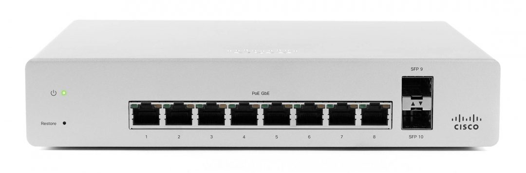 MS220-8P-HW EoS Meraki MS220-8P Cloud Managed 8 Port GigE Switch with ...