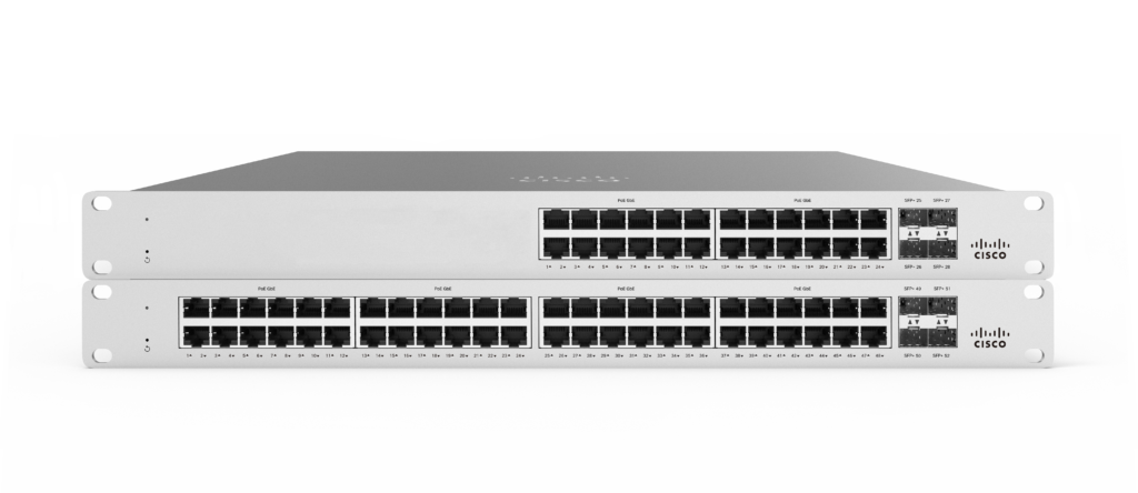 MS125-48LP-HW-VAR Meraki MS125 48LP 1G L2 Cld Mngd 48x GigE 370W PoE ...