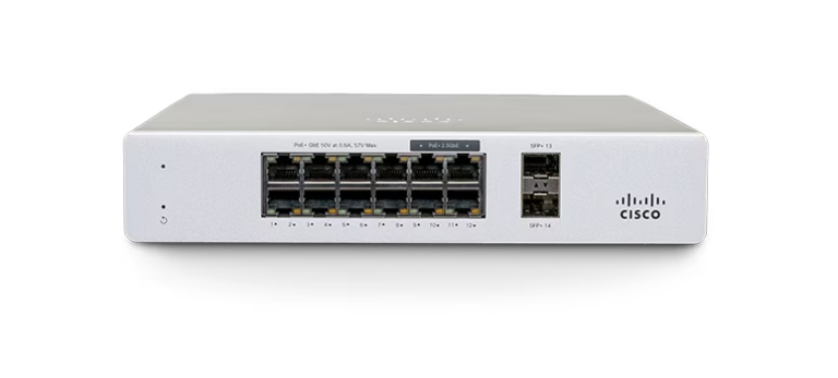 MS130-12X-HW-Bundle= Meraki MS130-12X Cloud Mgd. 8GE + 4x(2.5GE) 240W ...